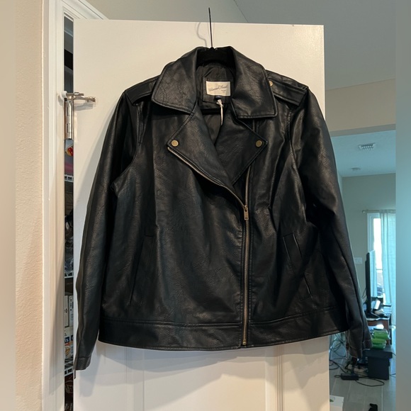 Universal Thread | Jackets & Coats | Universal Thread Faux Leather Moto ...